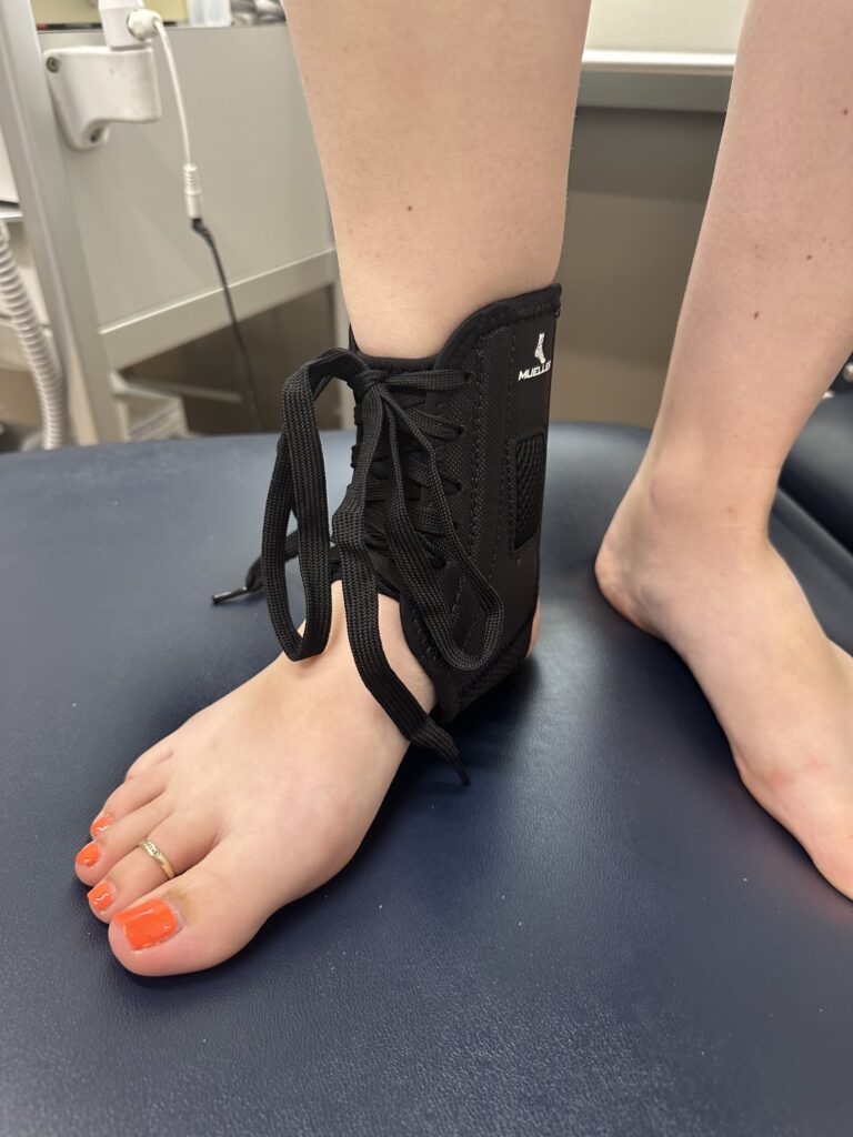 Ankle Bracing or Strapping Tape? - Waikato Podiatry